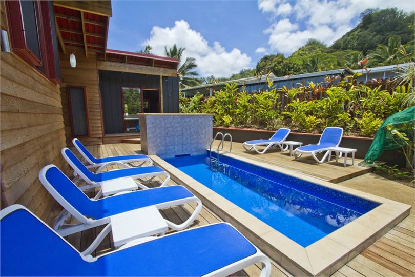 Paradise Holiday Homes Rarotonga - Villa 1 - Titikaveka Villa for rent ...